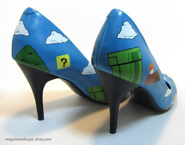 High Heel Fashion for Art Enthusiasts & Gamer Girl Fashionistas ...